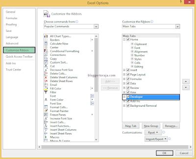 Cara Membuat Check Box Kotak Centang Di Excel Blogger Toraja