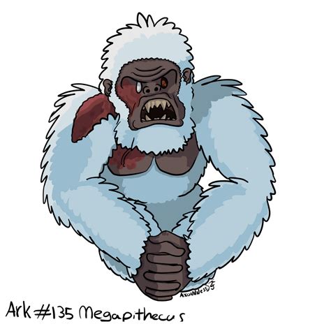 Ark Survival Evolved Megapithecus By Axonnnessj On Deviantart