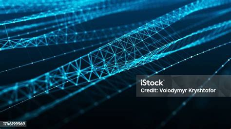 선으로 연결된 점들의 네트워크 Dna 트위스트 구조 분자 추상적 배경 3d 렌더링 3차원 형태에 대한 스톡 벡터 아트 및 기타 이미지 3차원 형태 Dna 개념