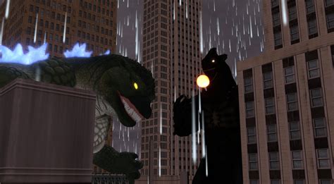 Godzilla Vs Yonggary By Garegon On Deviantart