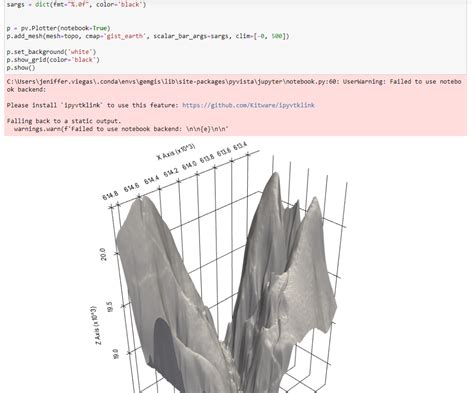 Problem To Plot With Pyvista And Ipyvtklink · Pyvista Pyvista · Discussion 2042 · Github