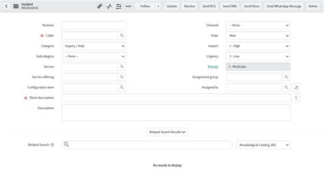 ServiceNow Messaging