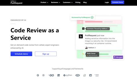 Pullrequest Ai Enhanced Code Review For Secure High Quality Software Aitoolnet