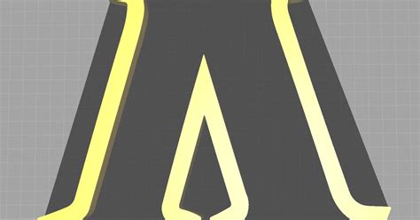 greek letter lambda by aft3rmath3d download free stl model