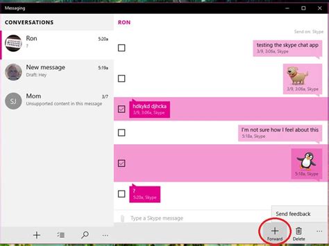 Getting Started With Windows 10s Messaging App Cnet