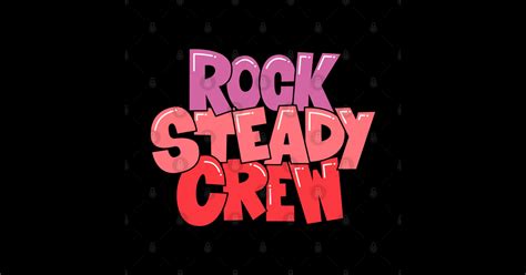 Rock Steady Crew Graffiti Block Letters Rock Steady Crew Sticker