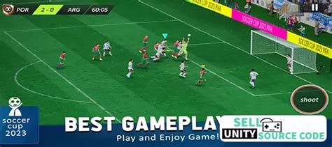 Football Game 2023 Soccer Unity Game Code Sellunitysourcecode