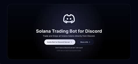 solana trading bot and sniper for discord by solana tracker