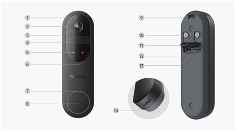 Reolink Video Doorbell Battery Battery Powered Doorbell Camera