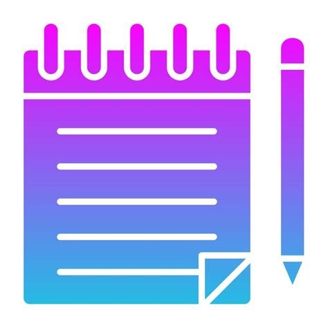 Premium Vector Notes Icon