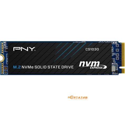 SSD накопитель SSD PNY M.2 (2280) 1TB CS1030 PCIe/NVMe Retail ...
