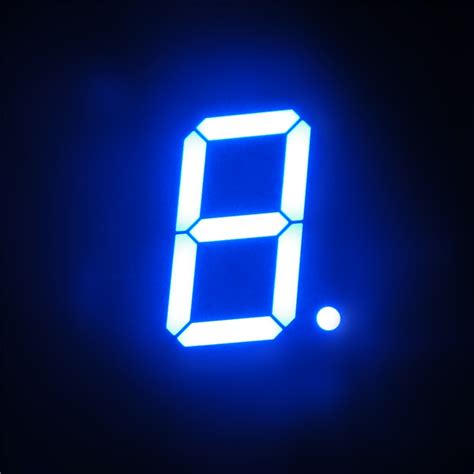 OEM Inch One Digit Segment Led Display Customized Factory Supplier Manufacturer