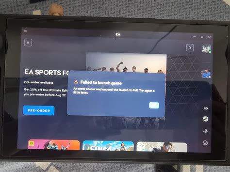 i hate ea r steamdeck