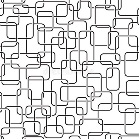 Overlapping Rectangles And Squares Background Seamless Pattern Design