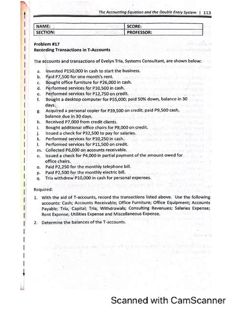 Journalizing Activities Pdf