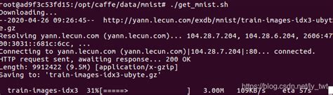 linux下基于docker安装caffe并使用 csdn博客