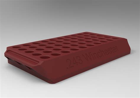 243 Reloading Tray By Ken226 Download Free Stl Model