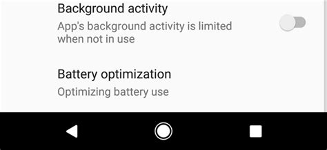 how to limit background activity for apps in android oreo to save