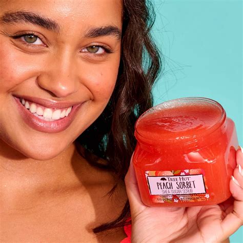 Tree Hut Peach Sorbet Shea Sugar Body Scrub Oz Oz Shipt