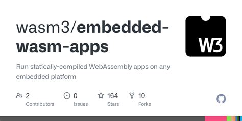 github wasm3 embedded wasm apps run statically compiled webassembly