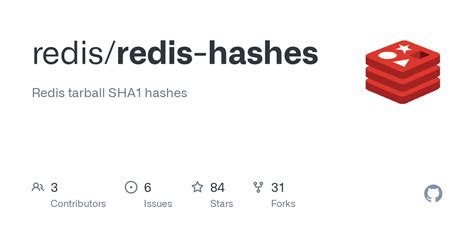GitHub Redis Redis Hashes Redis Tarball SHA Hashes