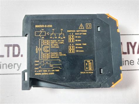 Selec 800sd 2 230v Star Delta Function Timer Aeliya Marine