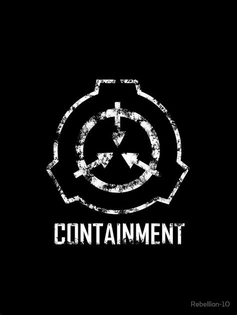 Scp Foundation Containment Symbol T Shirt