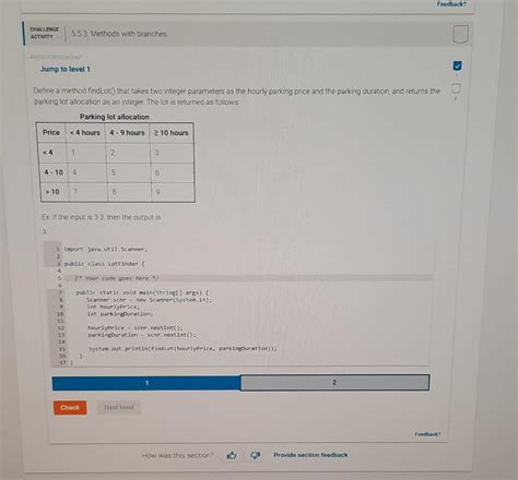Solved Challenge 553 Methods With Branches Activity Jump