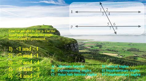 Angle Relationships EPuzzle Photo Puzzle Angle Relationships EPuzzle Photo Puzzle