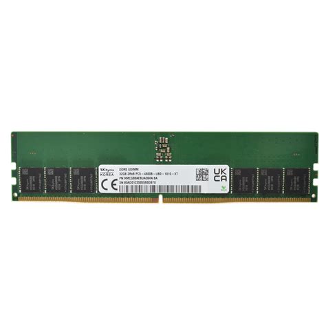 Sk Hynix 32gb 2rx8 Pc5 4800b U 4800mhz Ecc Memory Module