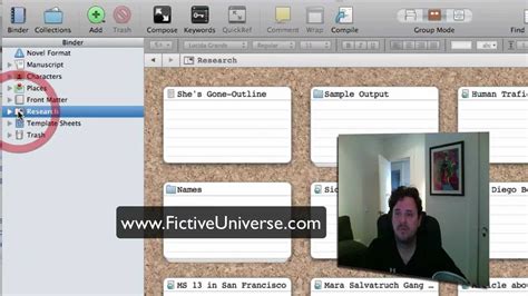 Scrivener Tutorial Research Youtube
