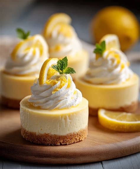Mini Lemon Cheesecakes Easy And Delicious Bites Bakeorchard