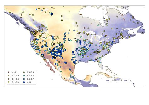Figure S4 Spatial Distribution Of The Correlations Pearson