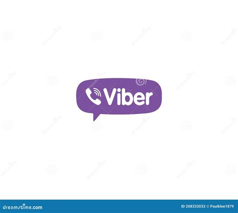 Logo Of Viber Vector Illustration 260070850