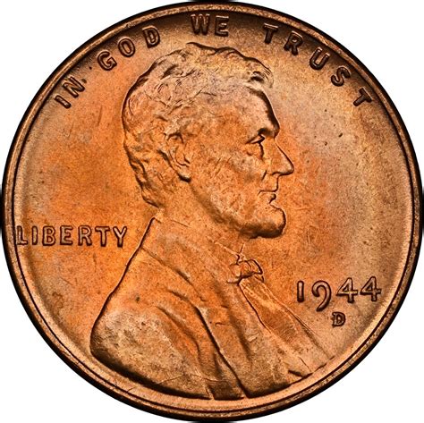 Face Value 1944 Cents Ngc
