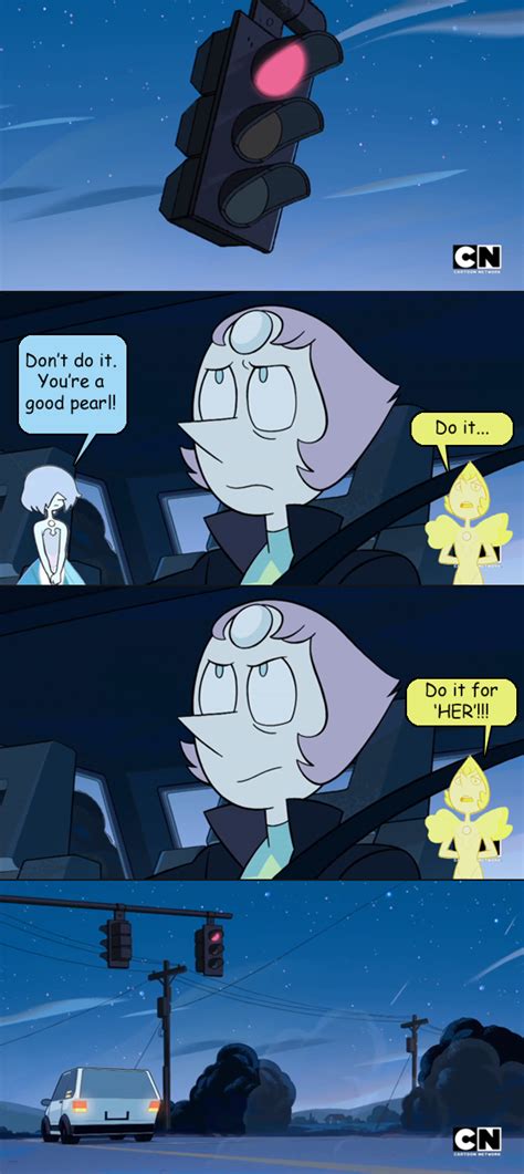 Pearl Having A Conscience Crisis Steven Universe Memes Steven