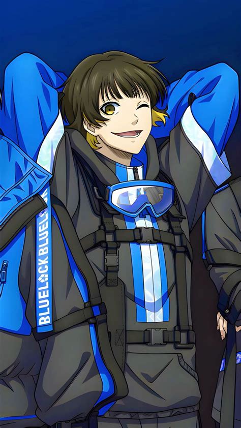 Bachira Meguru In Blue Block Soccer Boyfriend Cool Pictures