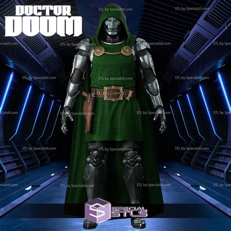 Cosplay STL Files Dr Doom Armor D Print Wearable SpecialSTL