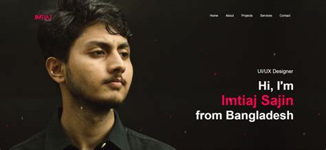 Imtiaj Sajin On Linkedin Portfolio Webdevelopment Webdesign
