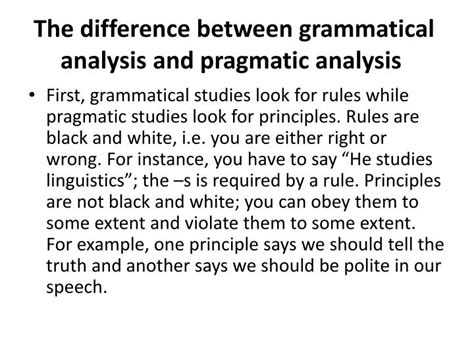 Ppt Definitions Of Pragmatics Powerpoint Presentation Id 2352224