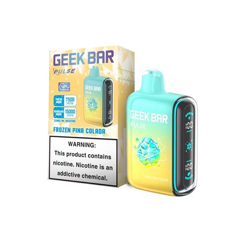 Geek Bar Pulse 15000 Frozen Edition Disposable Vape Kit 16ml Vapesourcing