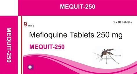 Mefloquine Tablets 250 Mg 1 10 Treatment Malaria At Rs 450 Box In Medak