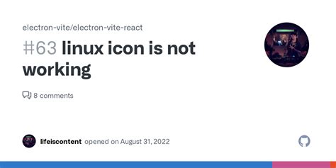 Linux Icon Is Not Working Issue Electron Vite Electron Vite React GitHub