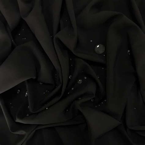 Polyester Stretch Microfiber Fabric Durable Water Resistant Dwr