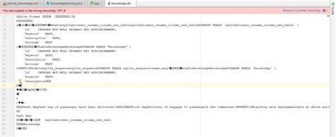 Android Database File Loaded In The Wrong Encoding Utf 8 Stack