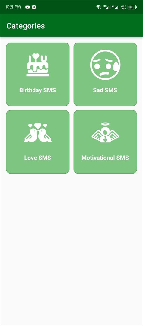 Sms Buddy A Online Based Quotes App Buy Apps Themes Ui Templates