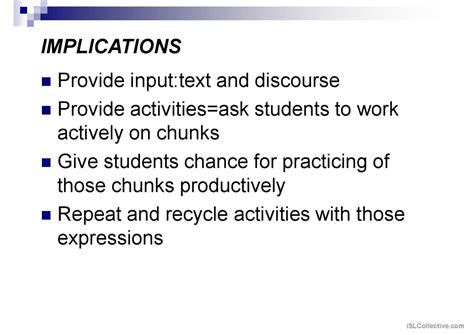 Lexical Approach English Esl Powerpoints