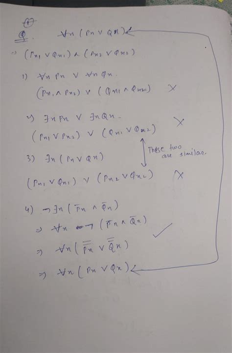 Mathematical Logic Mathematical Logic Which Of The Following Is A Logical Consequence Of ∀xp