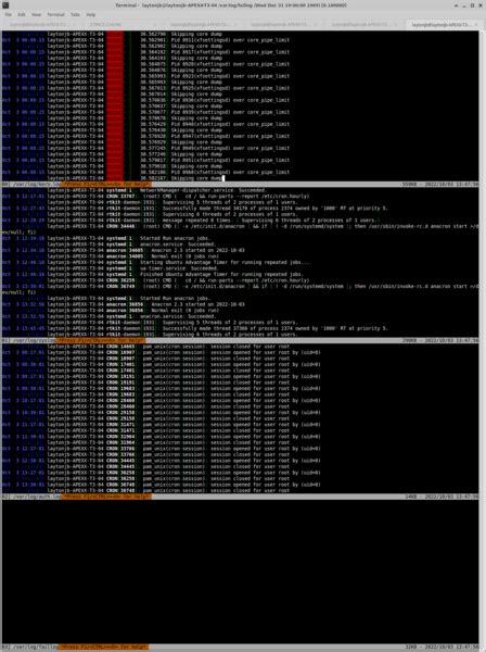 log management admin magazine
