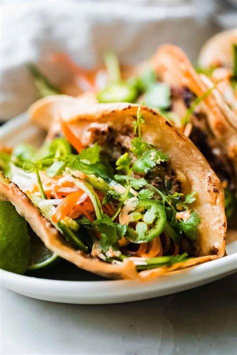 Banh Mi Smash Tacos Recipe Little Spice Jar